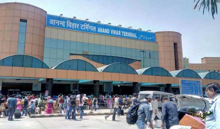 Anand Vihar Terminal Railway Station - DelhiNewz.com