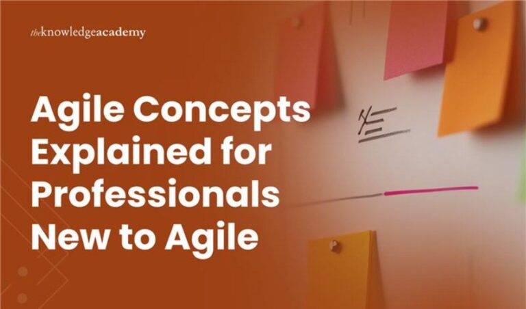 Agile Concepts Explained for Professionals New to Agile - DelhiNewz.com